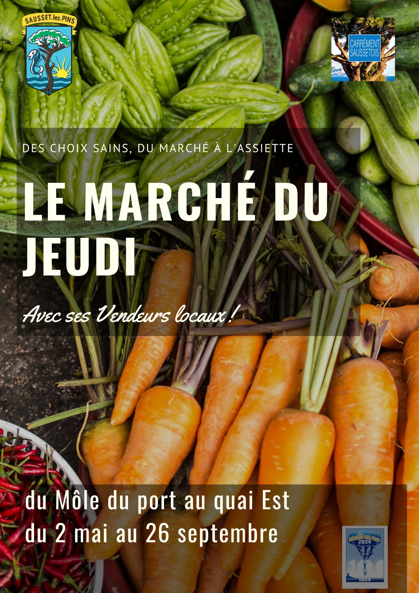 Le marché du jeudi formule estivale | Sausset-les-Pins
